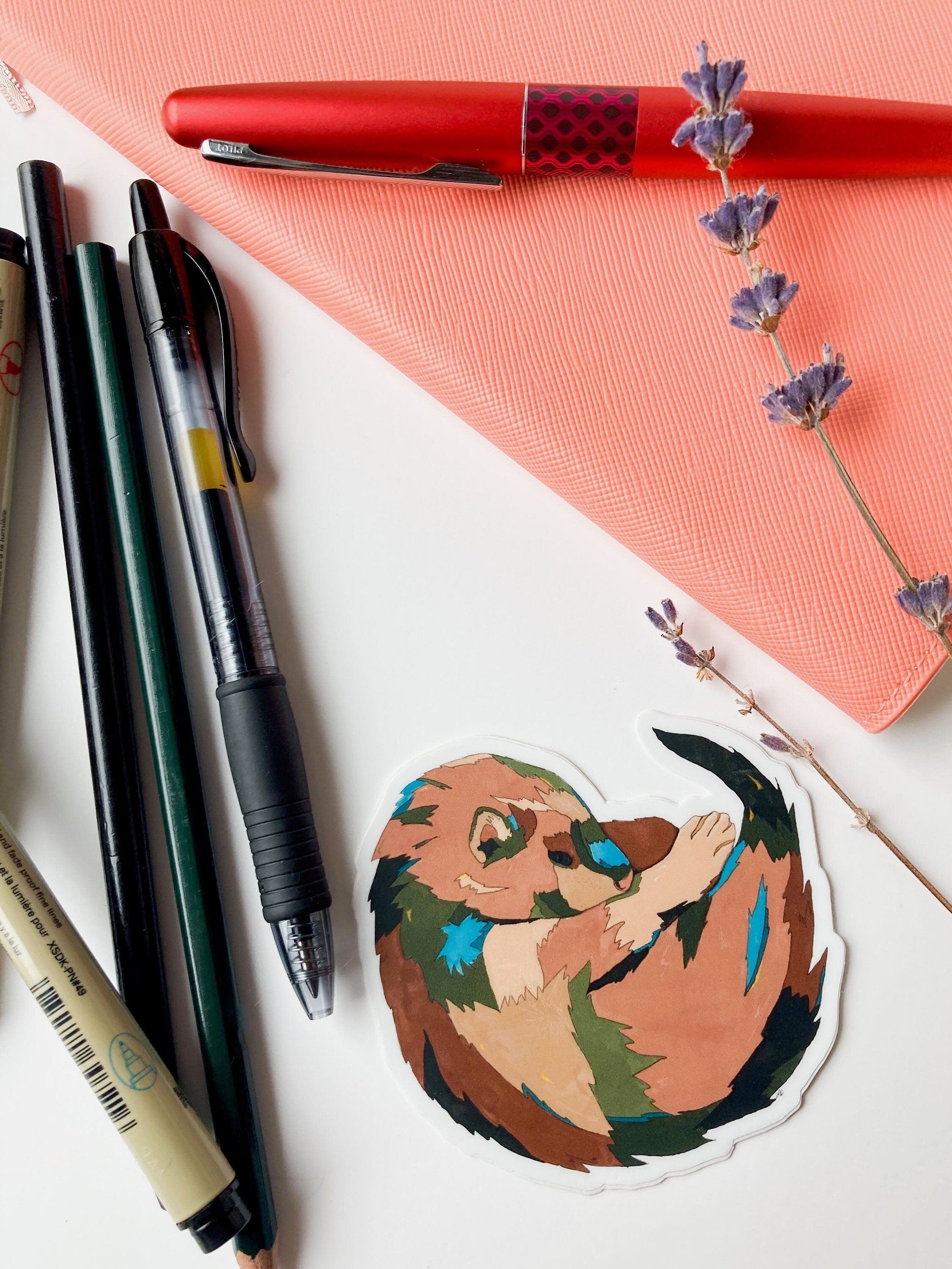 Weasel Vinyl Sticker – Lauren Dirgo